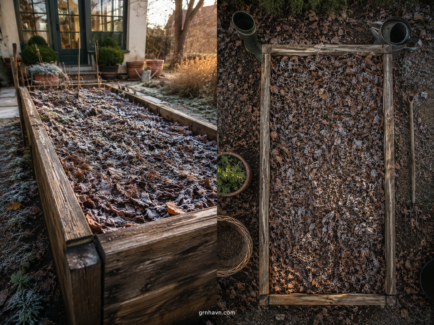 Best mulch types garden beds fall winter - grnhavn.com