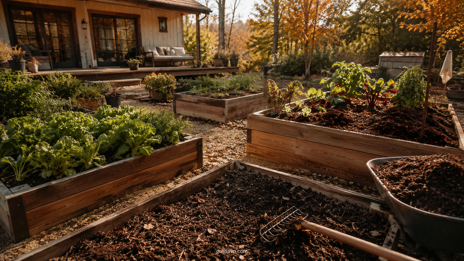 Best mulch types garden beds fall winter - grnhavn.com